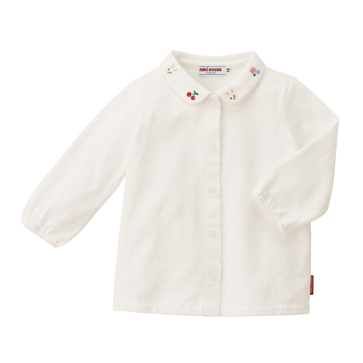 Bunnies on Collar Shirt – MIKI HOUSE USA