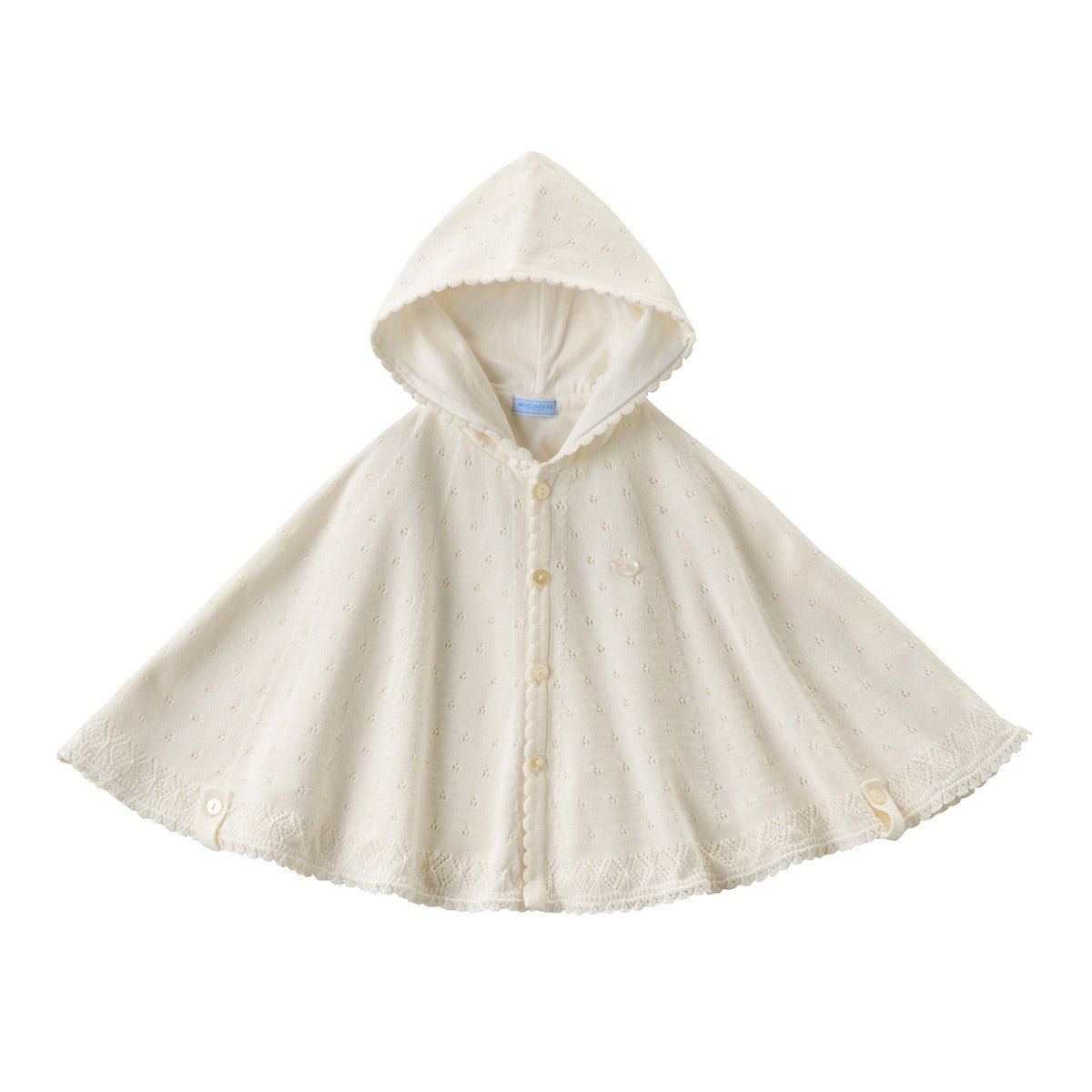 Pretty-in-Pointelle Poncho (UV Protection) – MIKI HOUSE USA